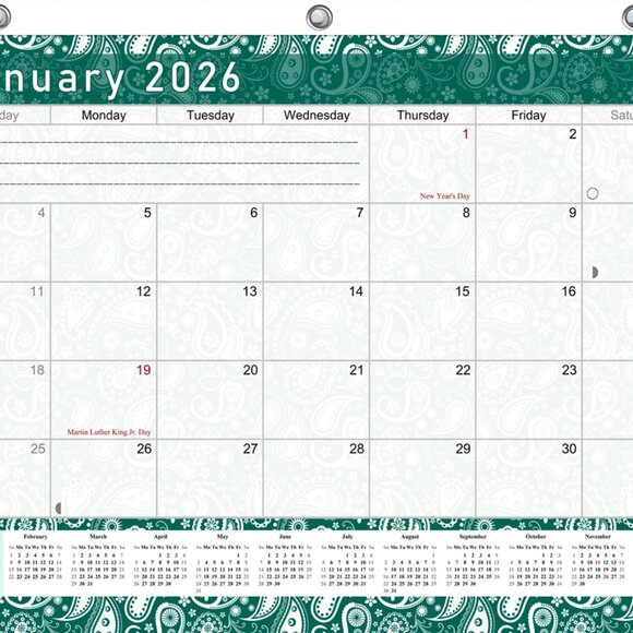 Pelican Industrial | Office | 226 Calendar 2 Months Student Calendar ...